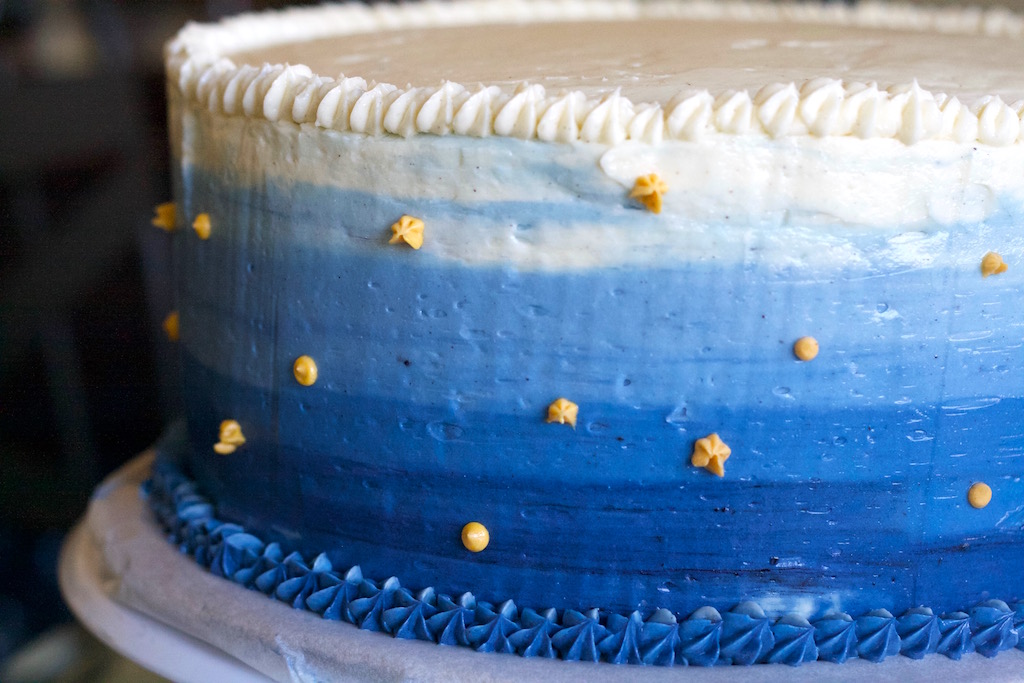 Ombré Cake - Koko's Kitchen